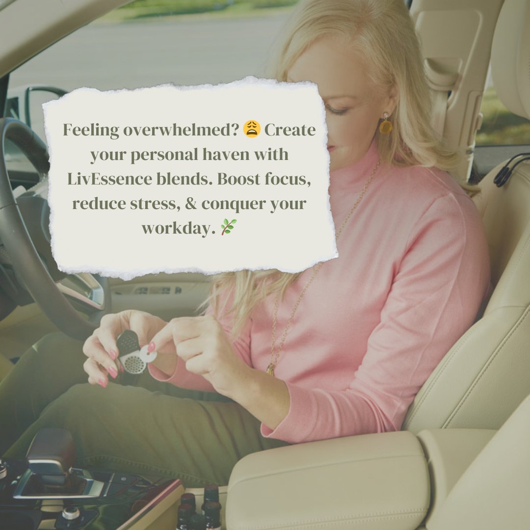 Calm & Conquer: LivEssence Blends for Workday Flow